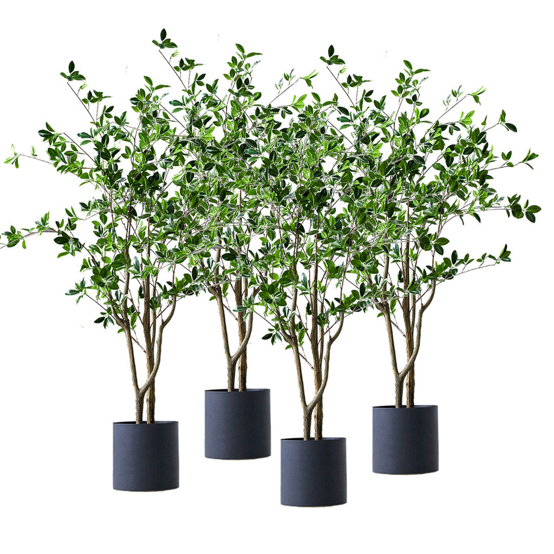 SOGA 4X 120cm Green Artificial Indoor Watercress Tree Fake Plant Simul